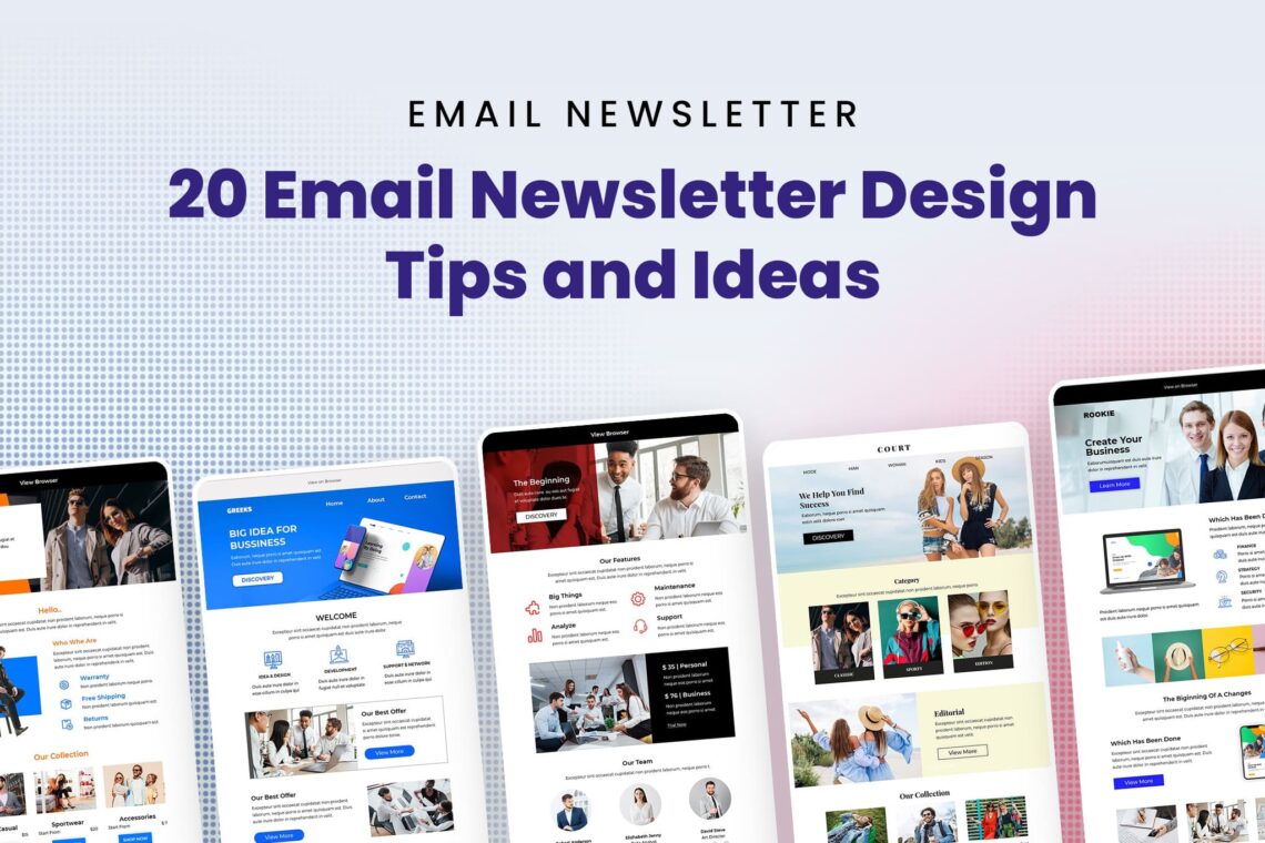 8 Best Modern Newsletter Design 2025