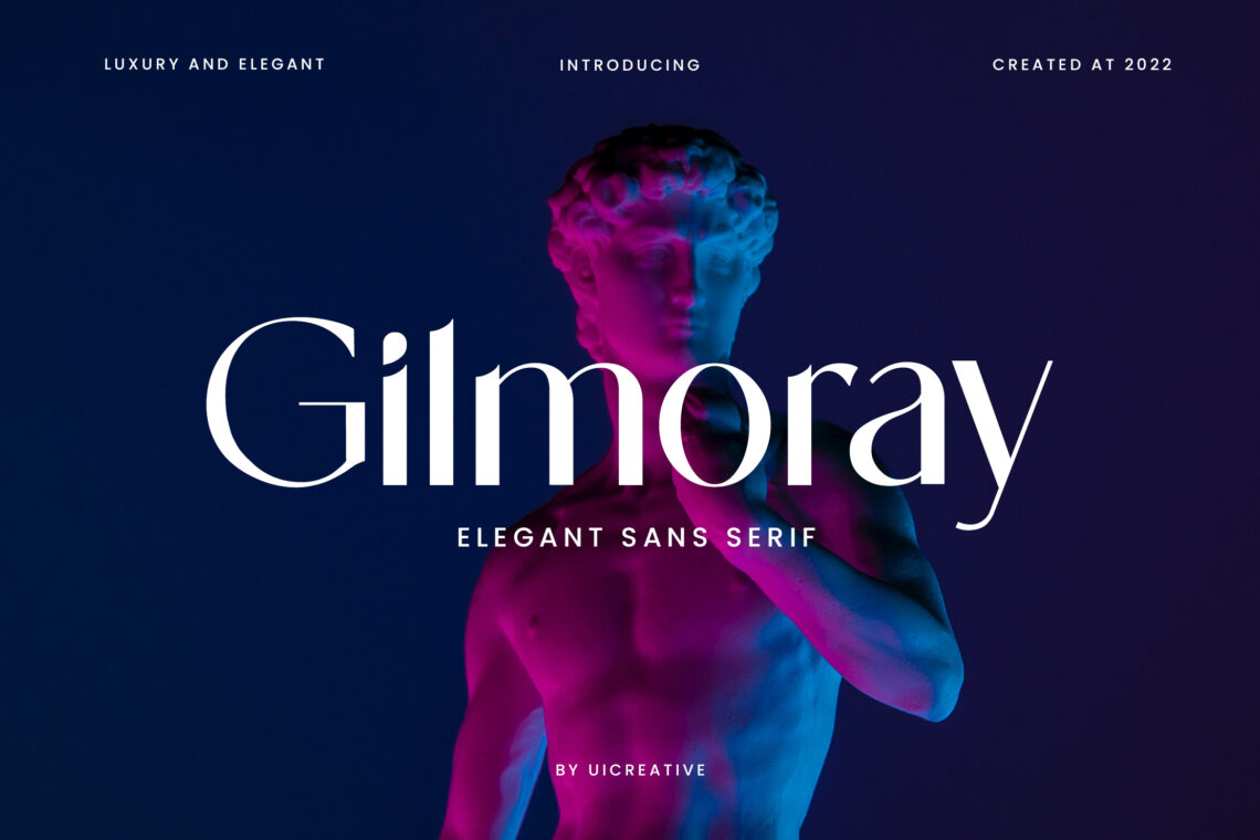 Gilmoray Elegant Sans Serif Font - UI Creative
