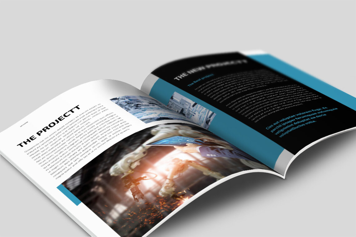 Magazine Template – Technology Inovation - UI Creative