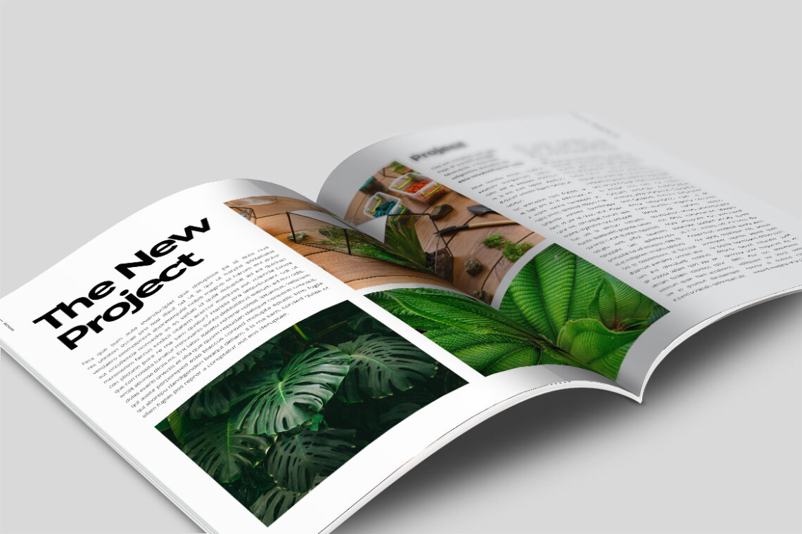 Magazine Template – Nature - UI Creative