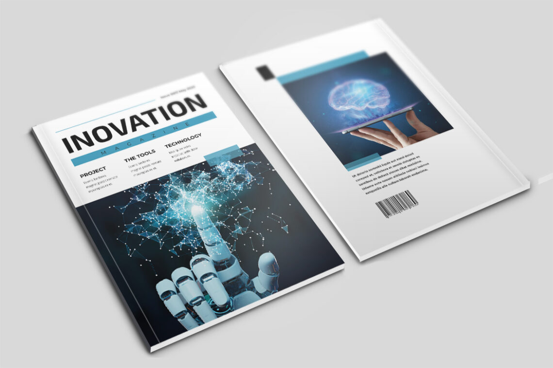 Magazine Template – Technology Inovation - UI Creative