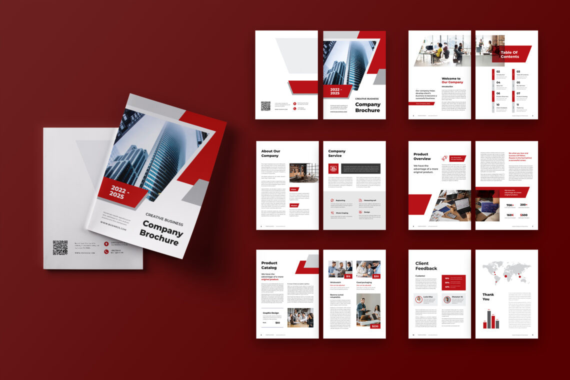 Content Creator Agency Brochure - UI Creative