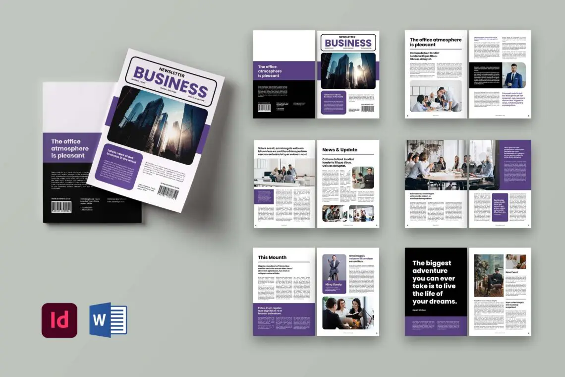 15 Best Newsletter Design Template 2025