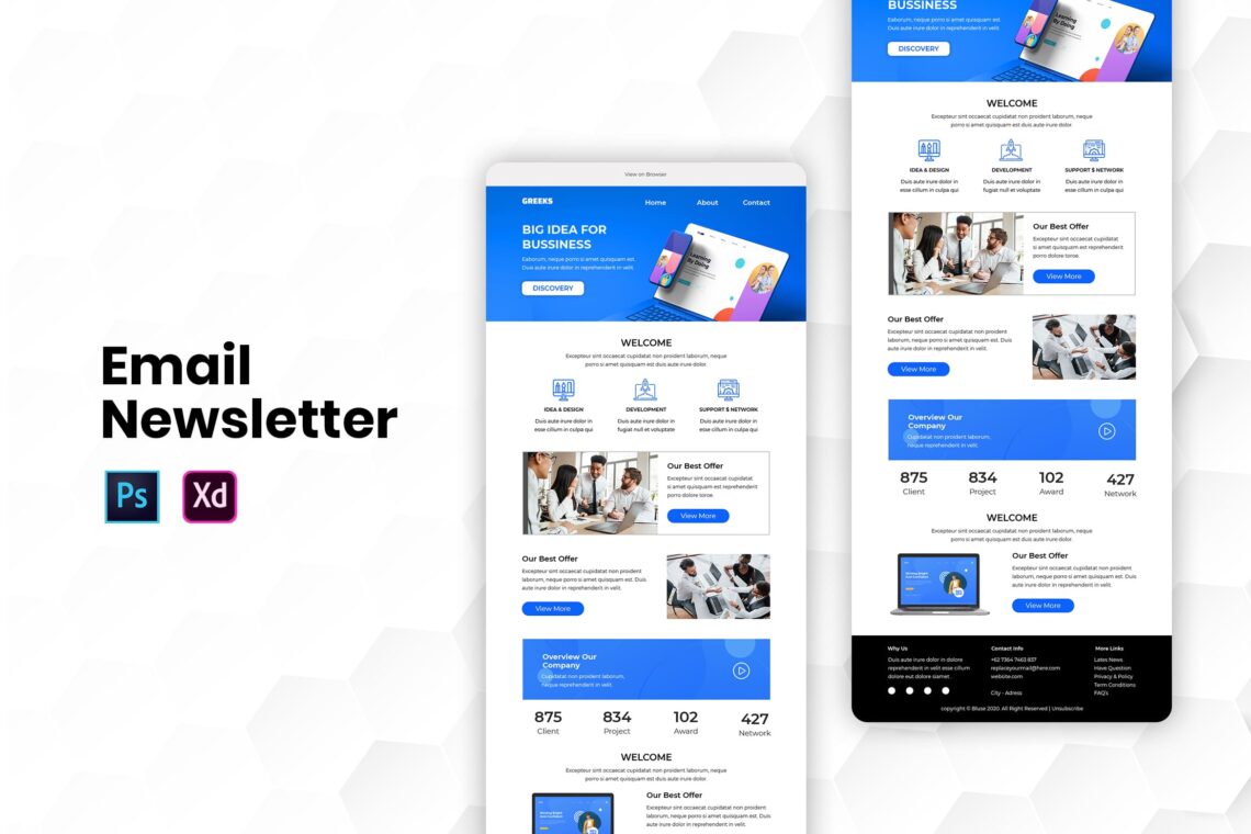 8 Best Modern Newsletter Design 2025