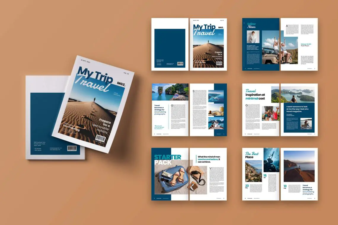 8 Best Travel Magazine Template (update 2026)