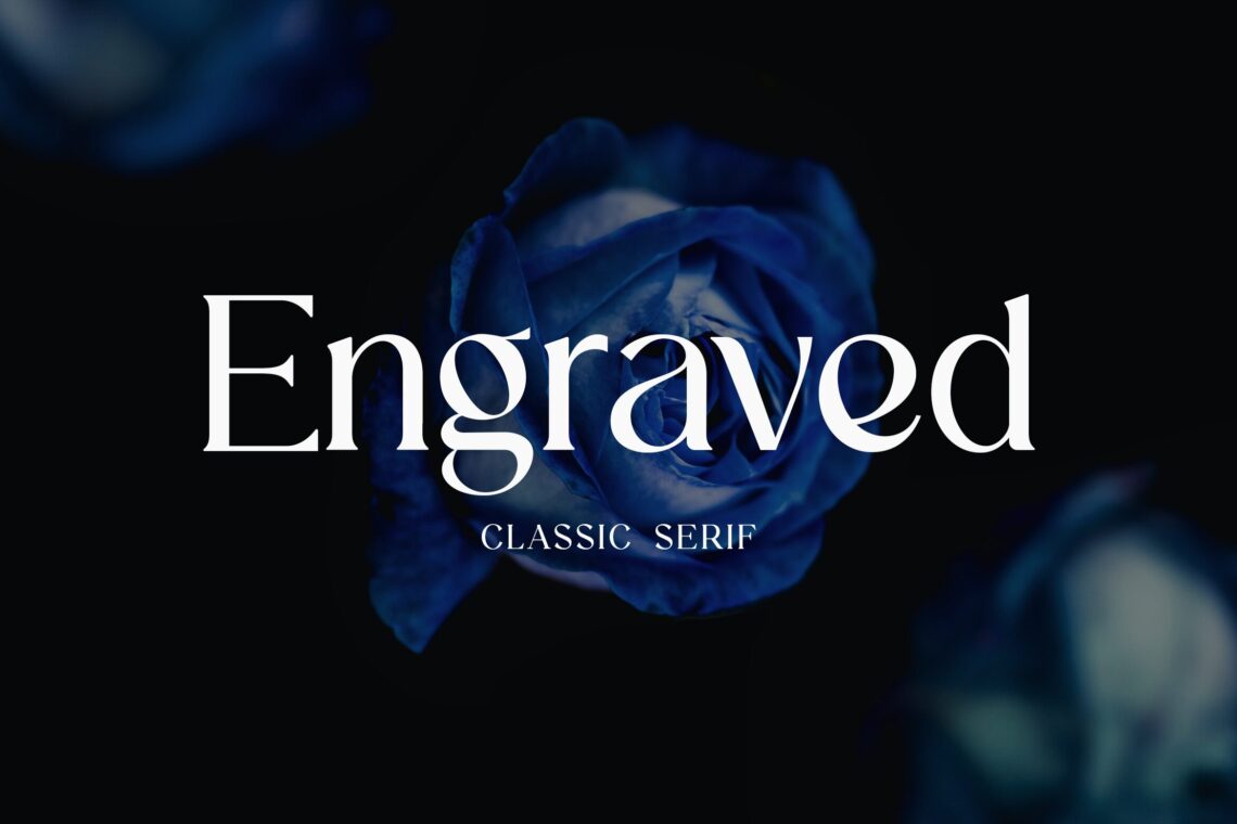 Engraved Classic Elegant Serif Font - UI Creative