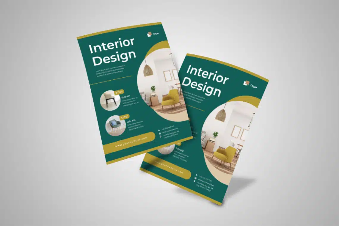 Interior Design Flyer - UI Creative
