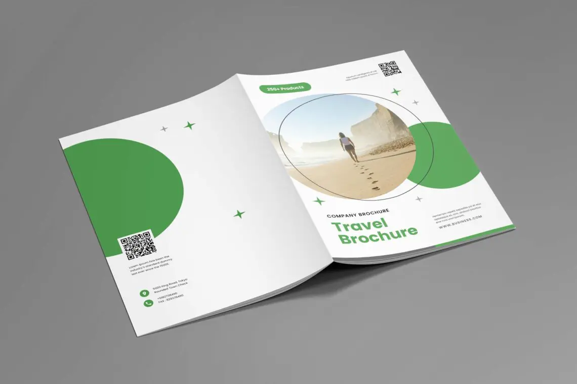 Travel Reviewer Brochure - UI Creative