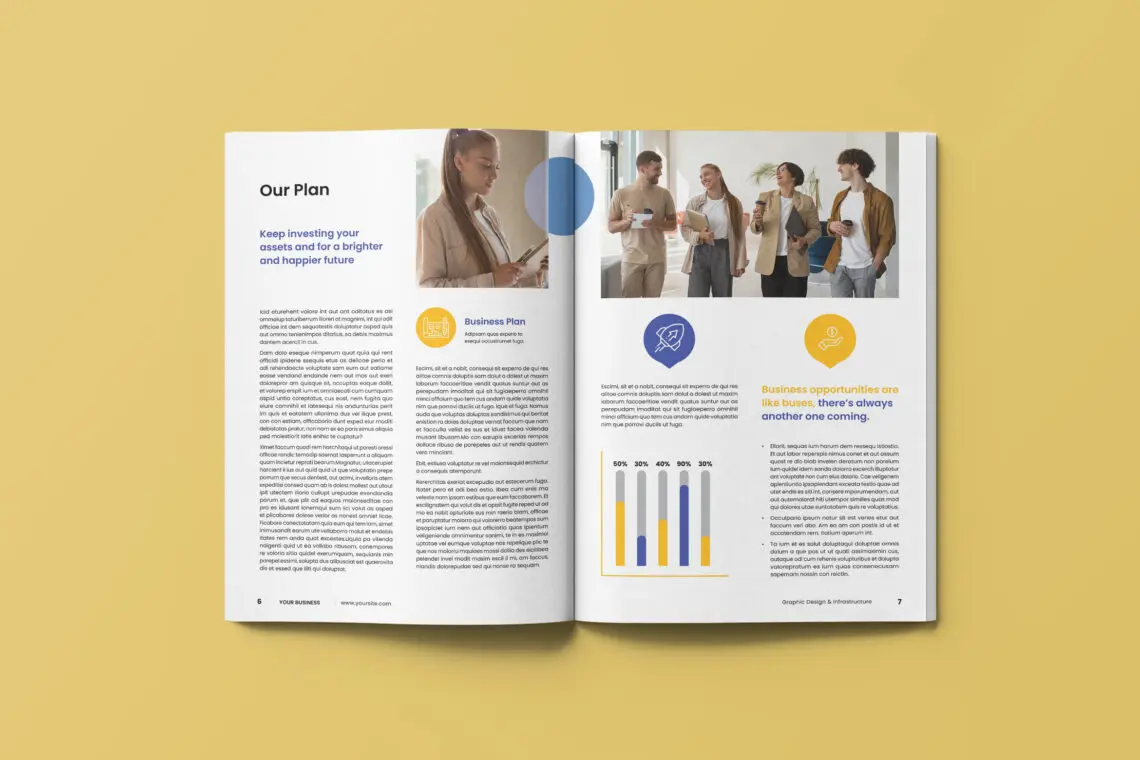 Insurance Company Profile - UI Creative