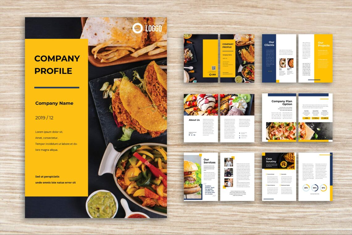 Company Profile Special Restaurant UI Creative Company Profile Special Restaurant UI Creative